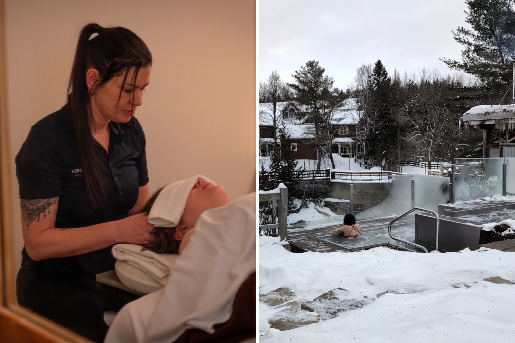 Un séjour hivernal de détente en pleine nature au Baluchon : yoga, spa ...